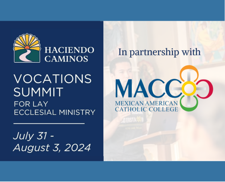 Call for Applications - Vocations Summit 2024 - MACC